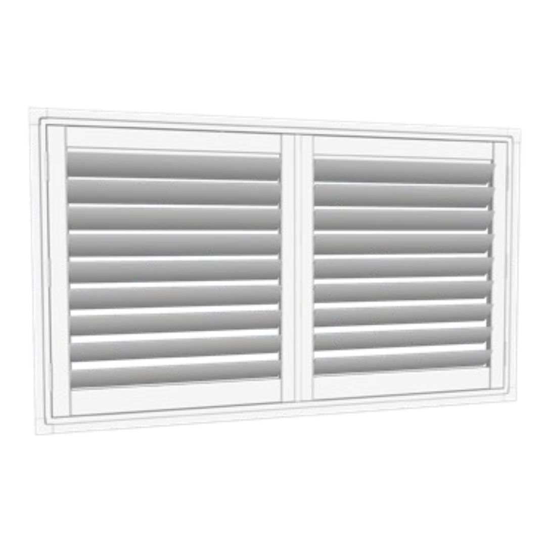 1800mm Wide 2 Panel Range – Instant Shutters